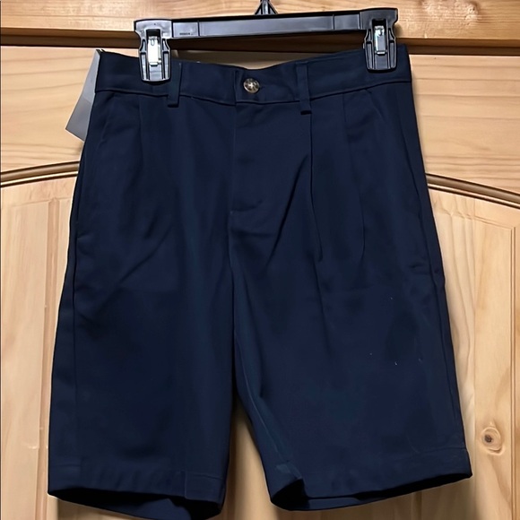 Dockers | Bottoms | Nwt Dockers Boys Navy Blue Pleated Waist Shorts 8 ...